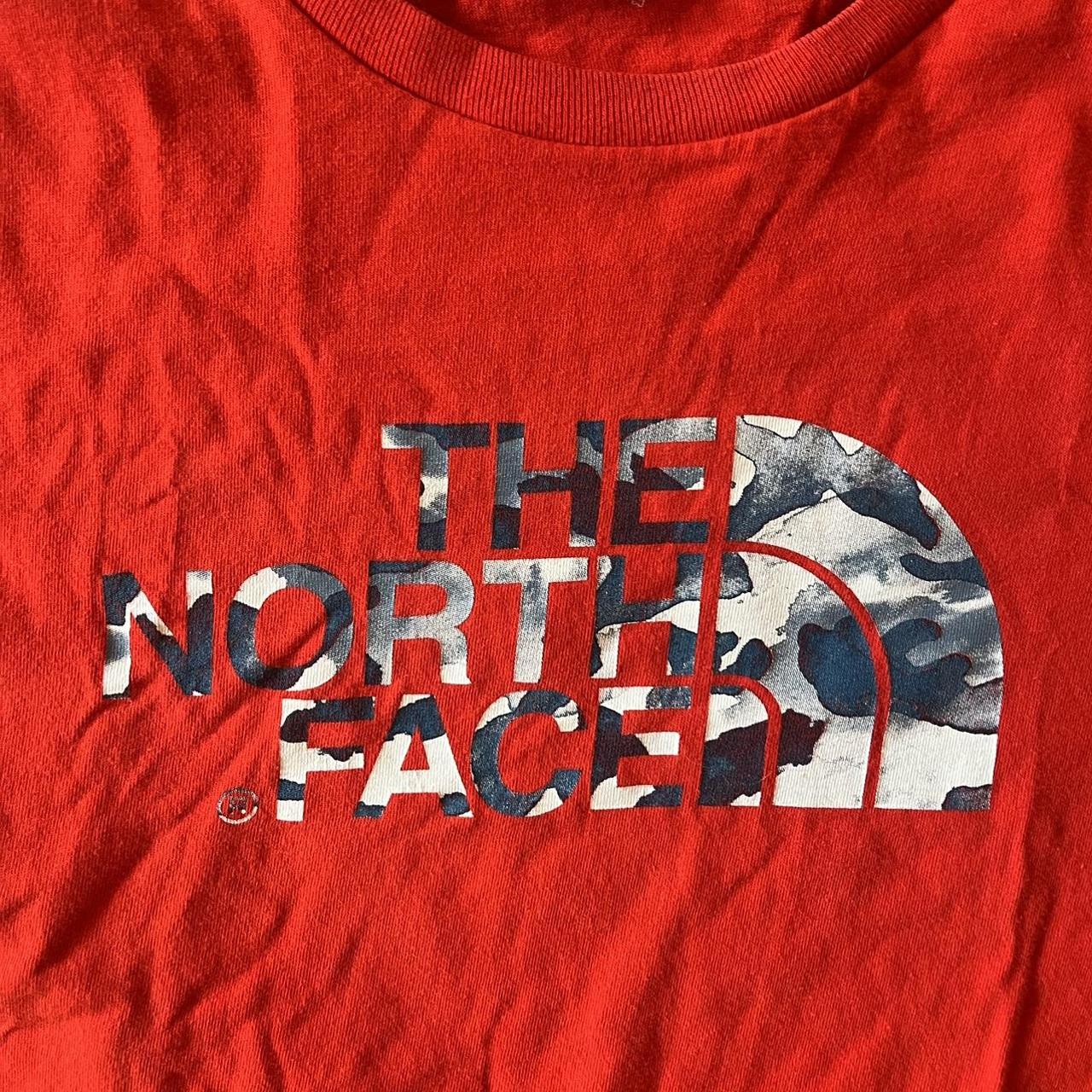 The North Face Logo Graphic Tee L (21x29) Condition... - Depop