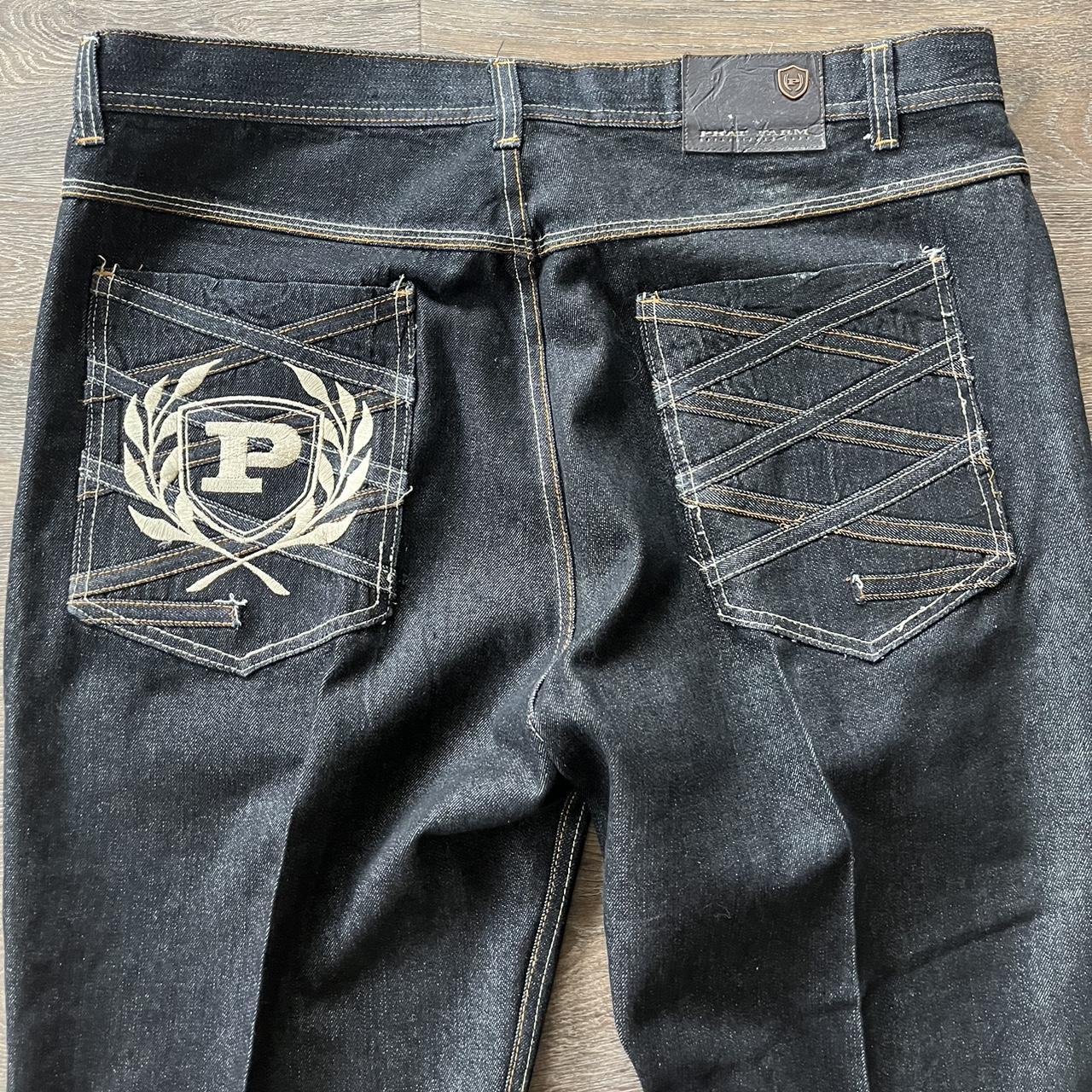 2000s Vintage Phat Farm Denim Jeans 42W x... - Depop