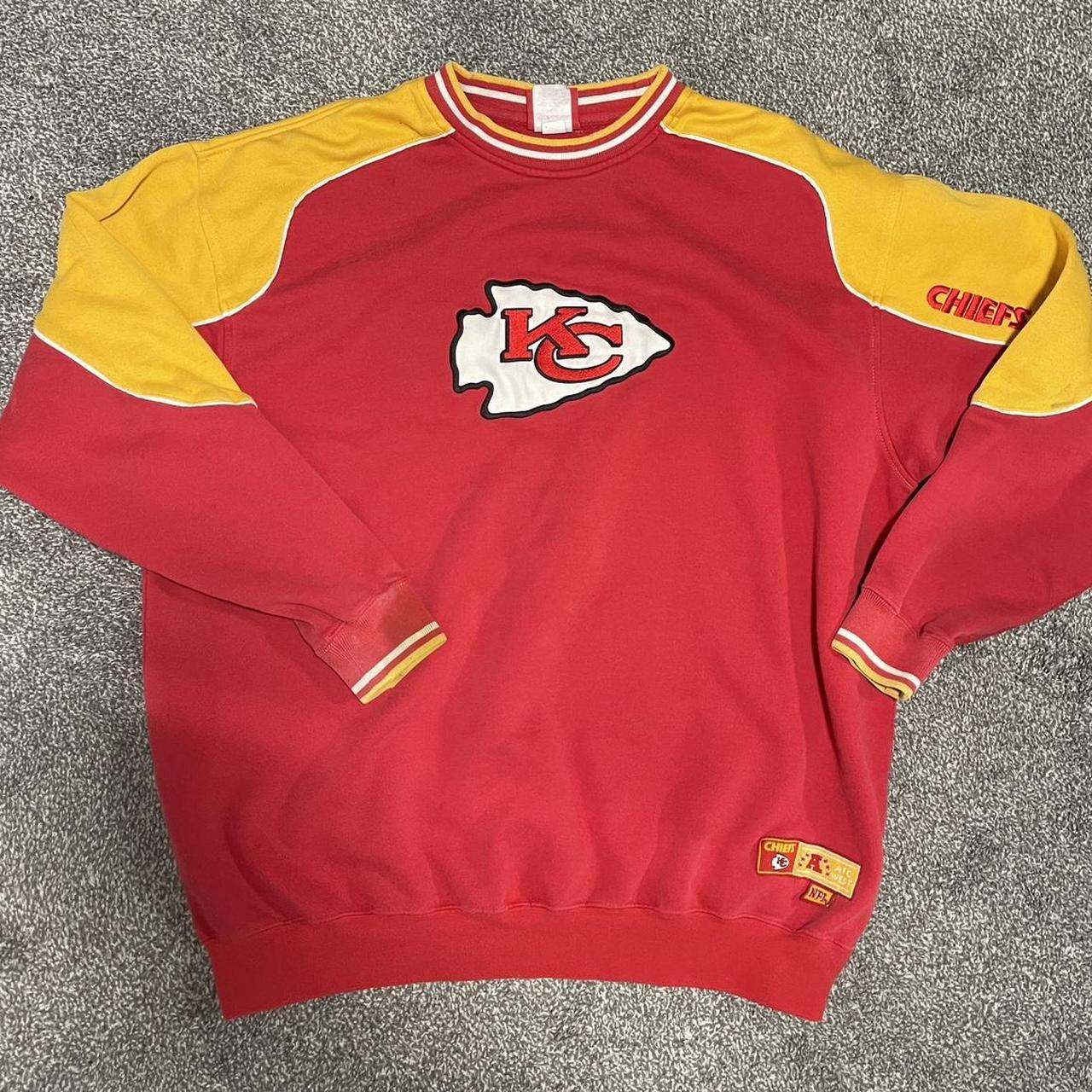Kansas City Chiefs Crewneck sweatshirt Size XL cute... - Depop