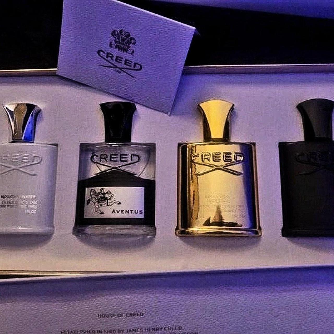 Creed 4 peice set..it comes with 4 bottles of Creeds... - Depop