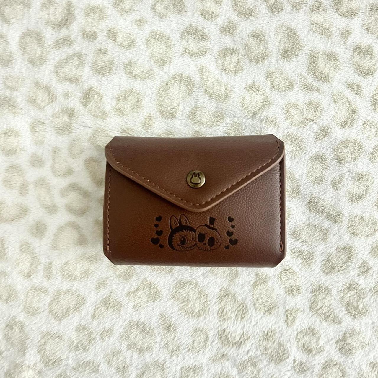 Labubu leather wallet #labubu #wallet #purse #leather - Depop