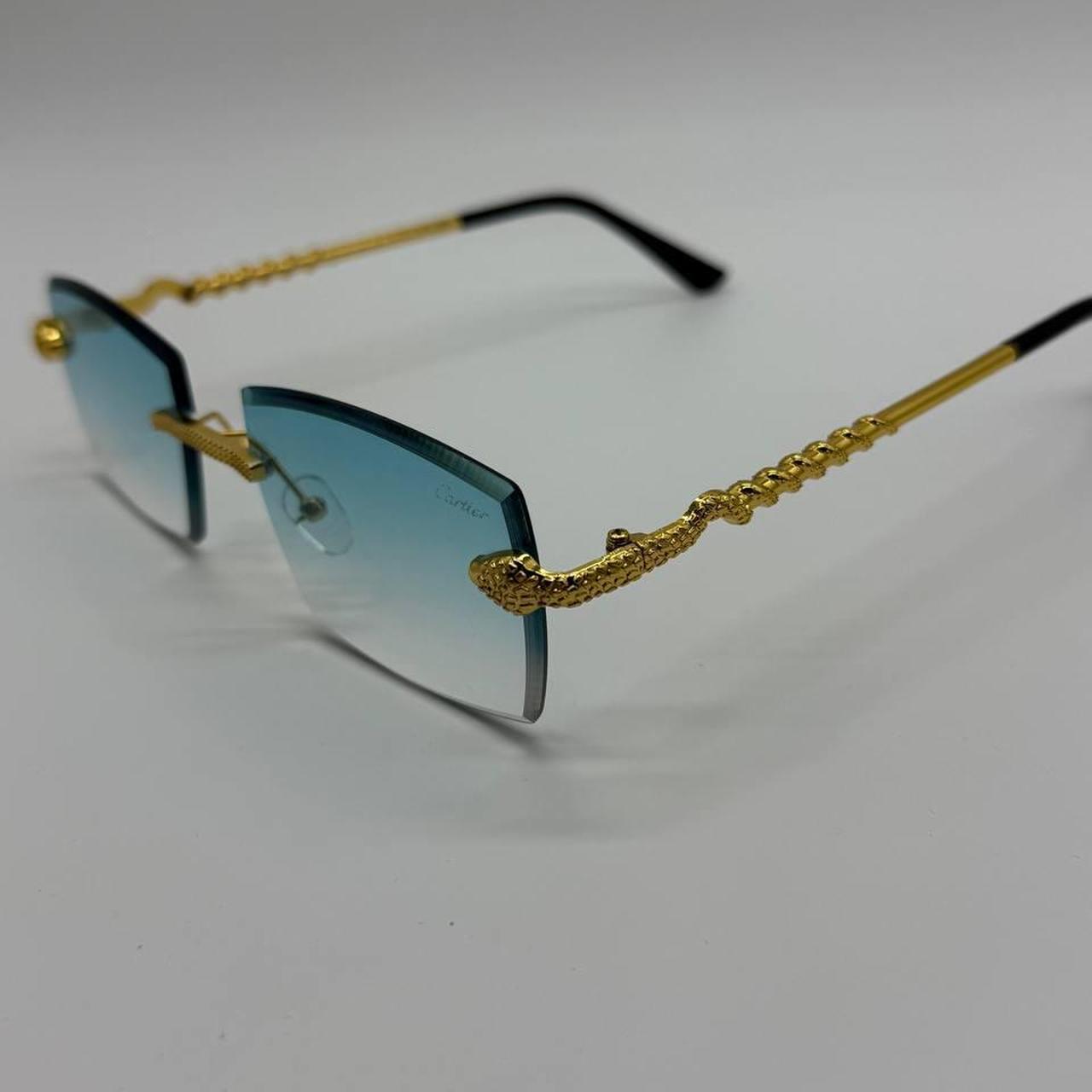 Cartier Blue Lens Snake Design - Depop