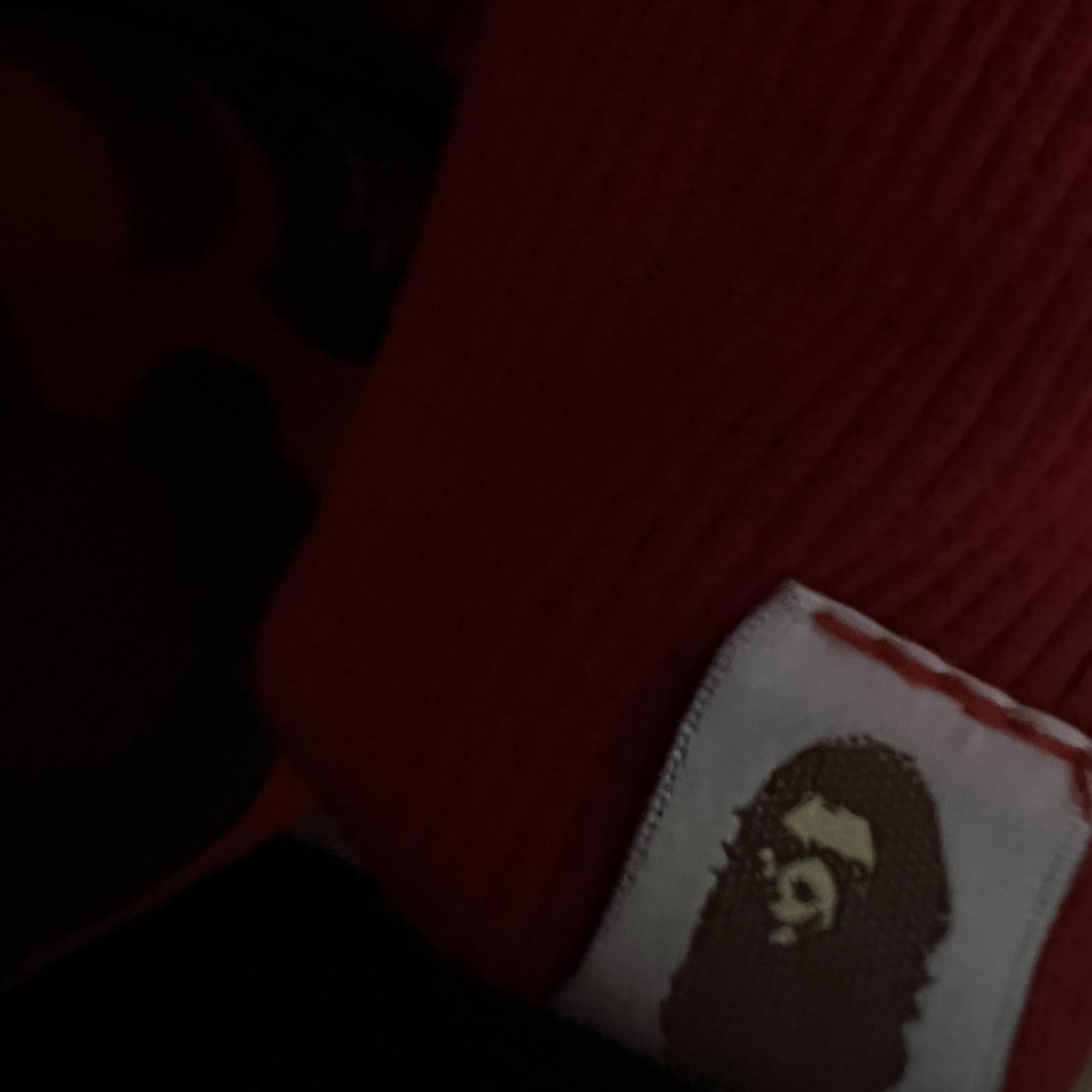 Red Bape zip up. Like new. No flaws. Comes with bag.... - Depop