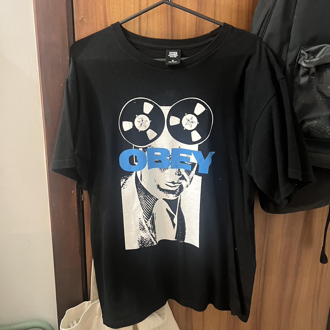 obey graphic tee - bought secondhand - Depop