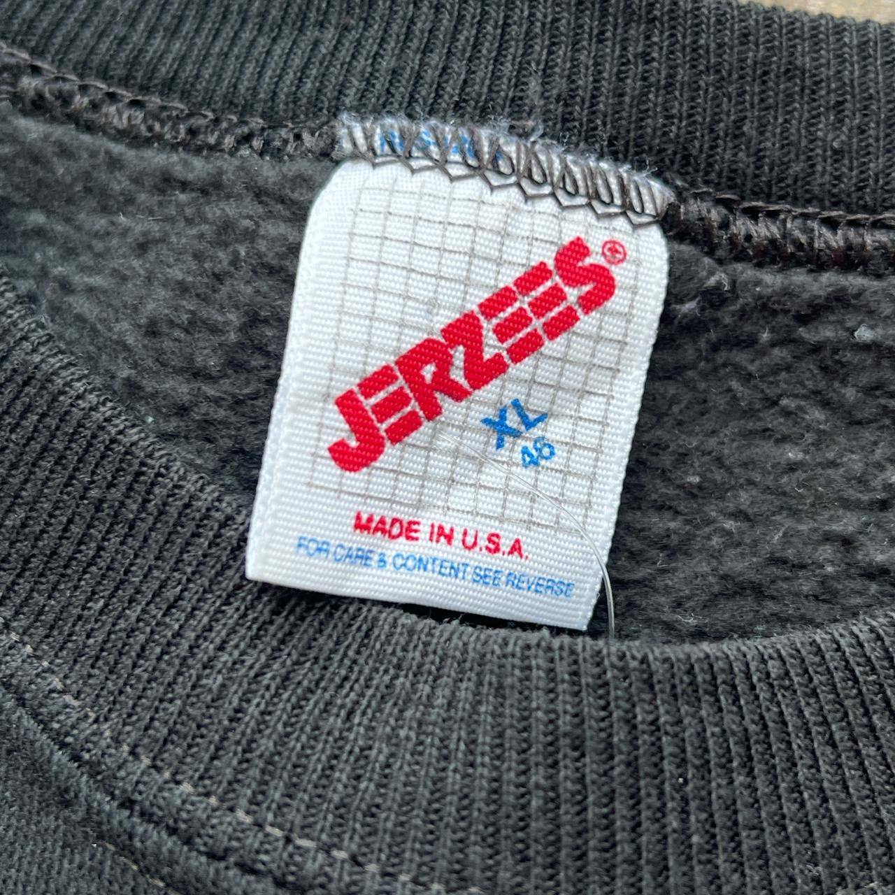 Jerzees Men's Black Sweatshirt | Depop