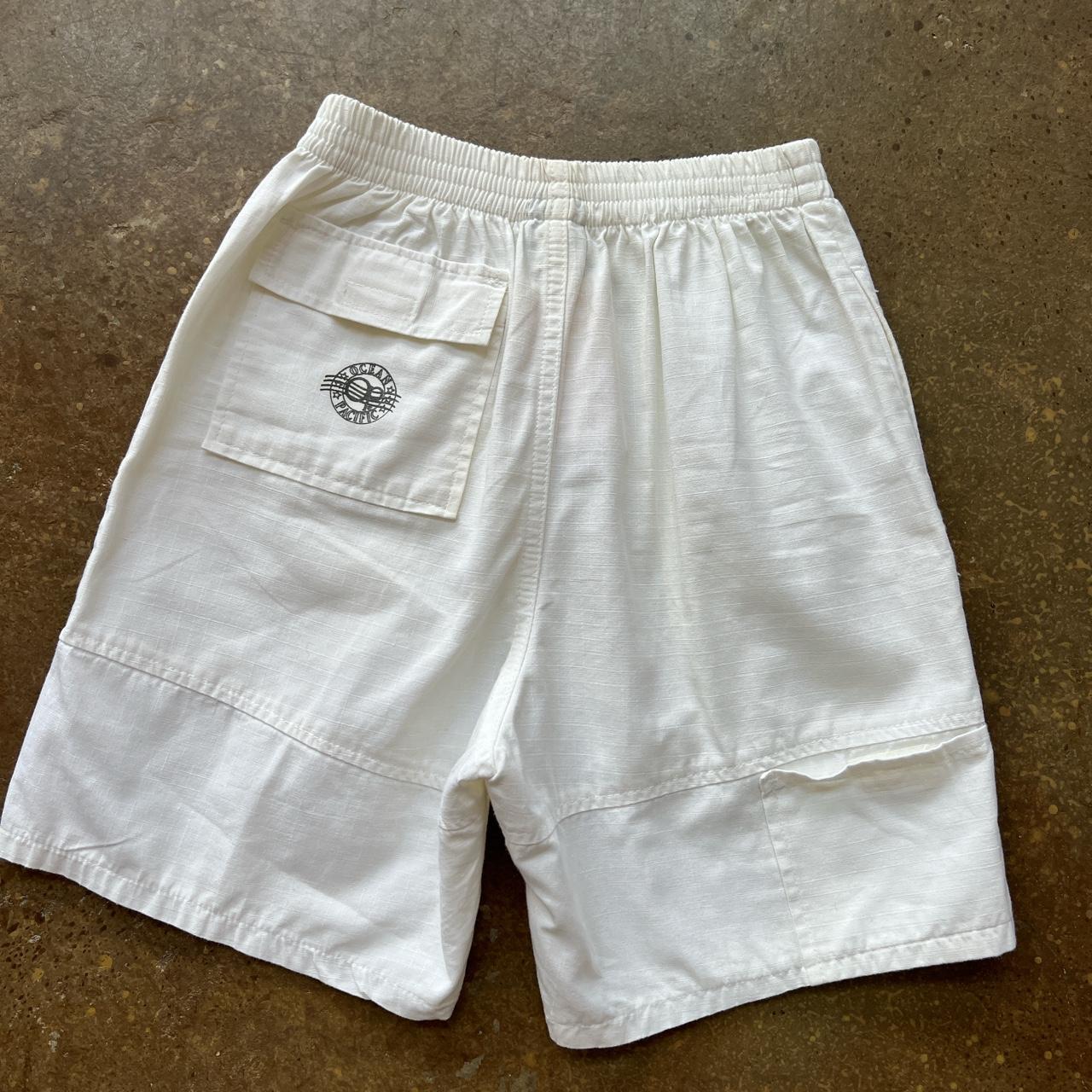Ocean Pacific Women's White Shorts | Depop