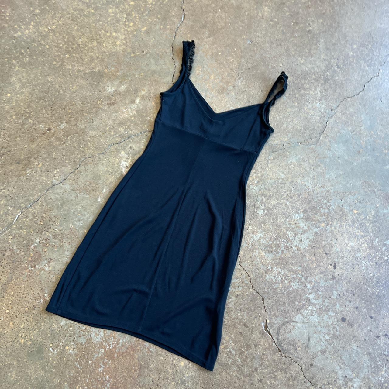 Vintage 1990s black mini dress :) Solid black lil... - Depop