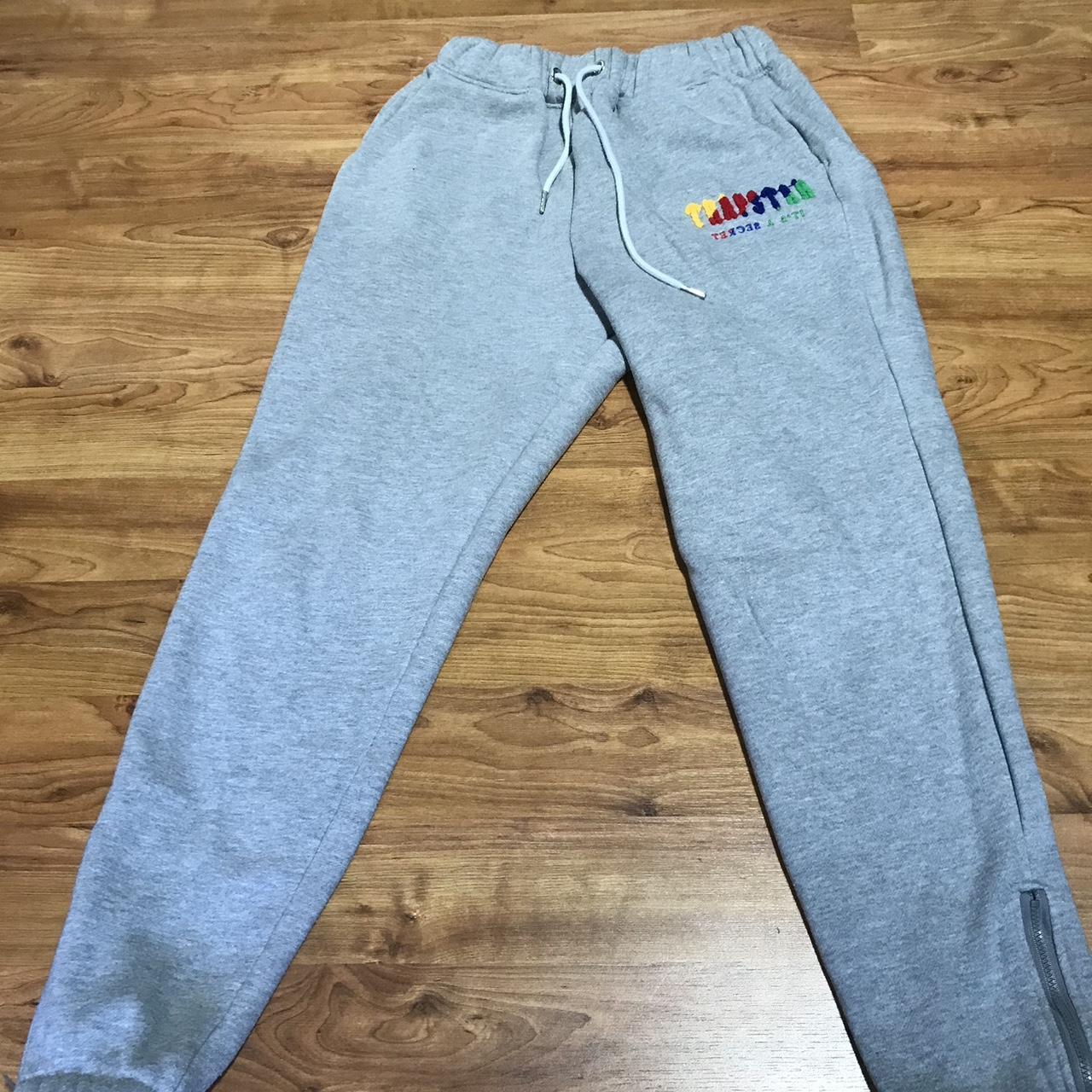 Trapstar Men's Grey Joggers-tracksuits | Depop