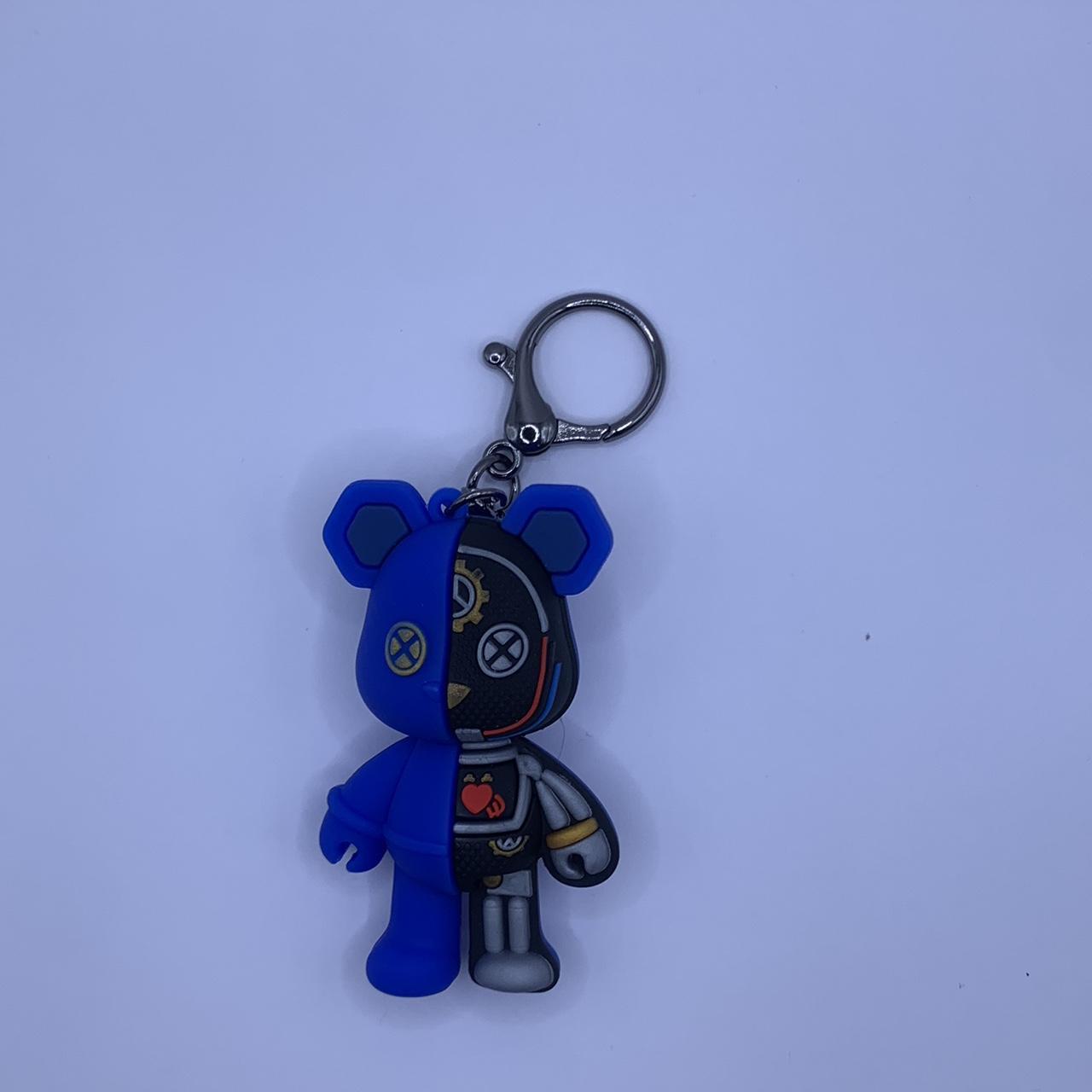 Bear Keyring keychain - blue Brand new #keychain... - Depop