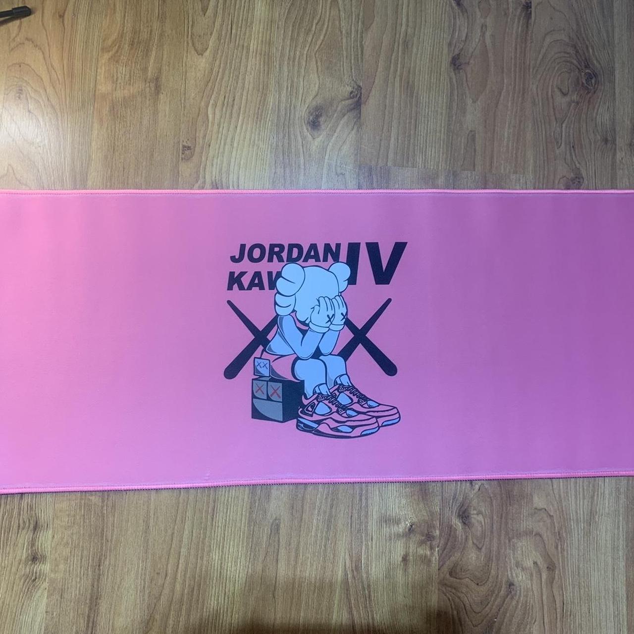 Kaws x Jordan 4 mouse pad - pink Brand new - first... - Depop