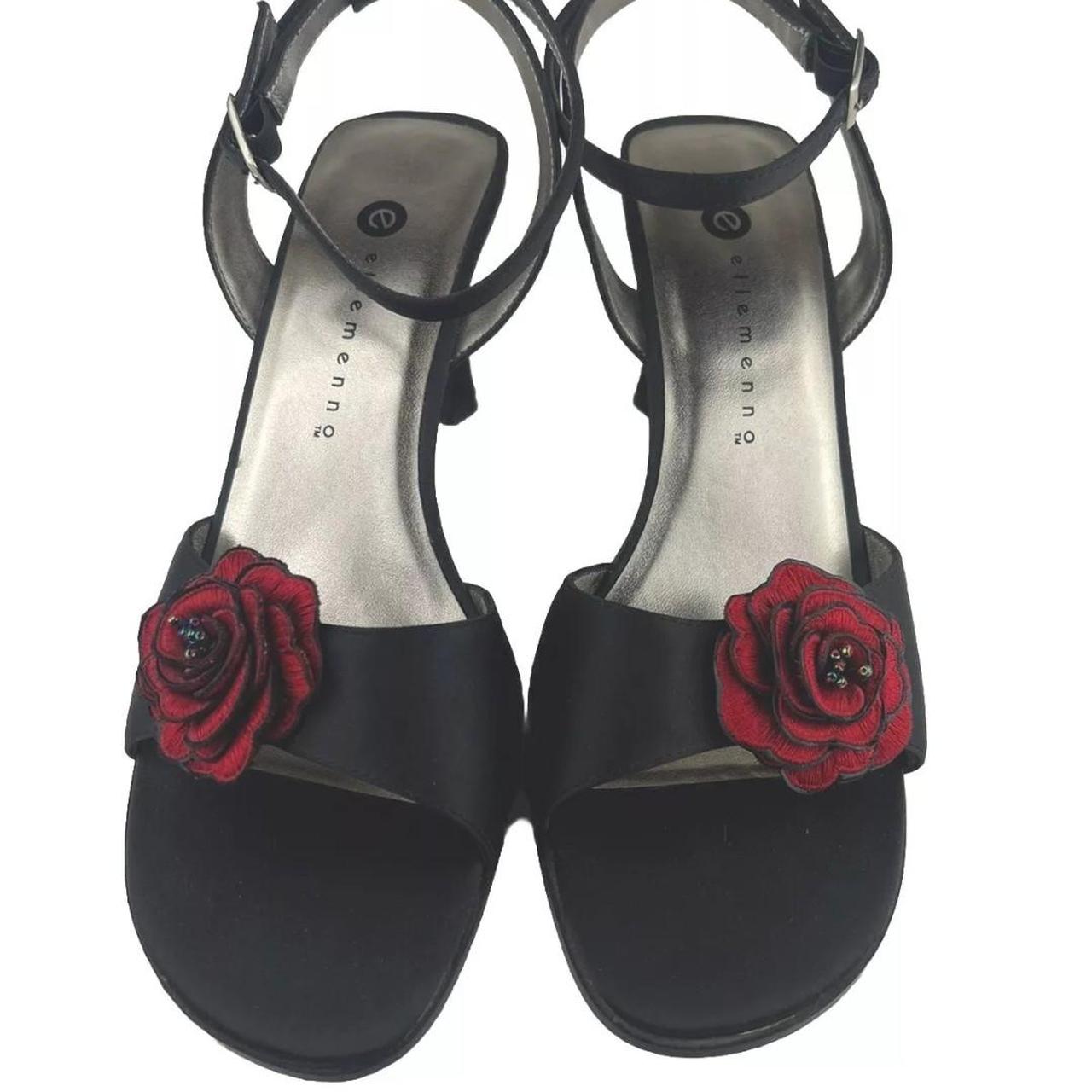 Ellemenno Salsa flower sz 8.5 Heels Ellemenno Salsa... - Depop