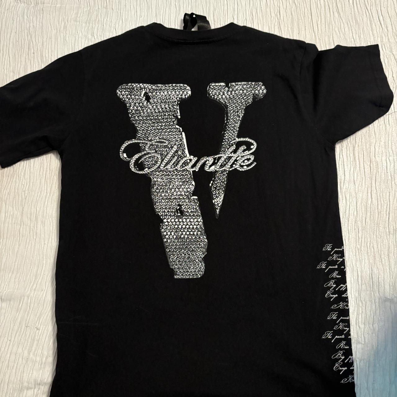 Vlone Yamborghini Eliantte Tee, Worn Twice, - Depop