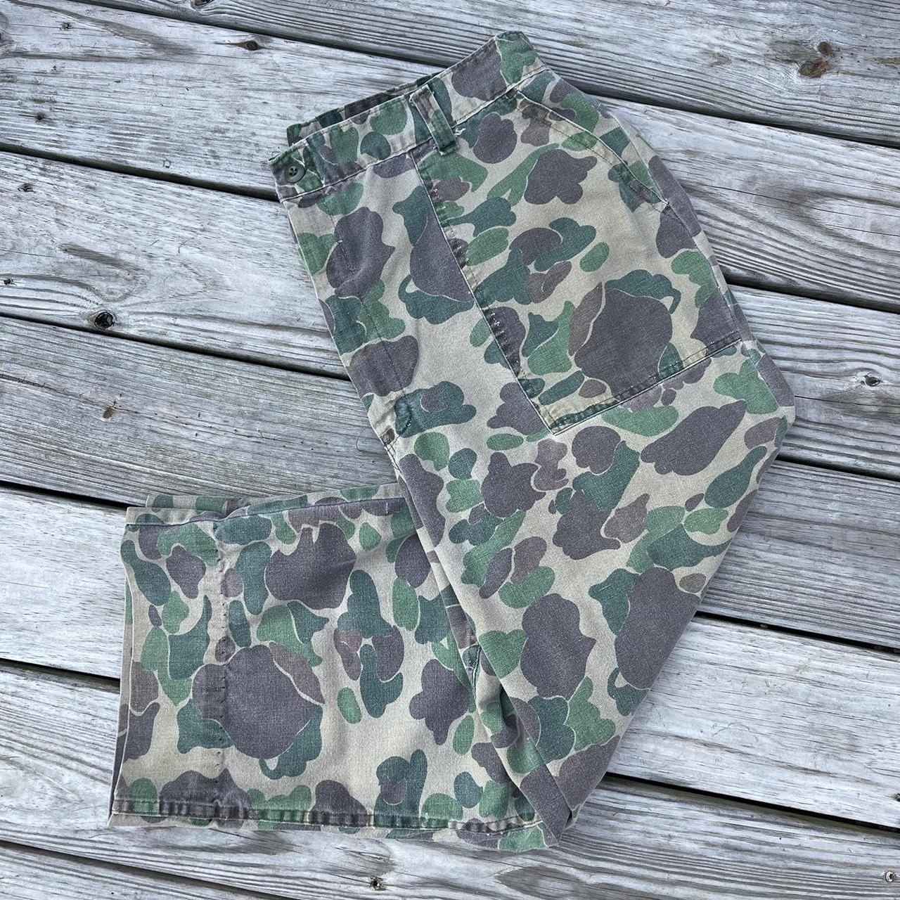 Vintage Ranger Camo hunting Cargo Pants soft cotton... - Depop