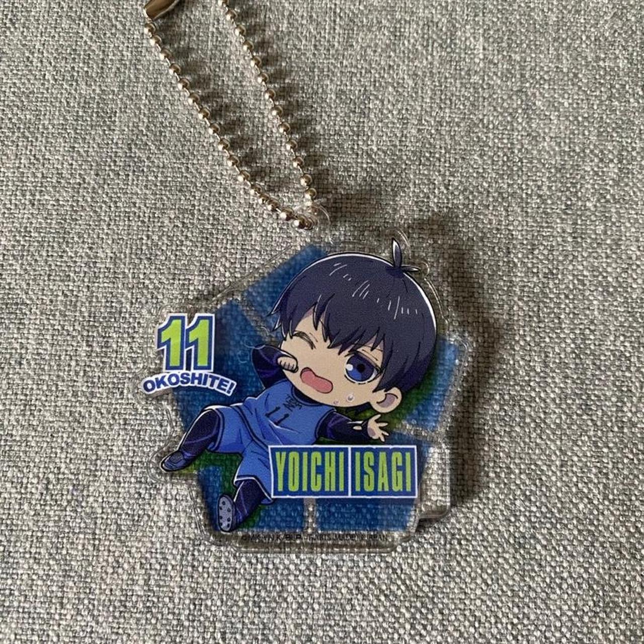 Yoichi Isagi Blue Lock Keychain #yoichiisagi #isagi... | Depop