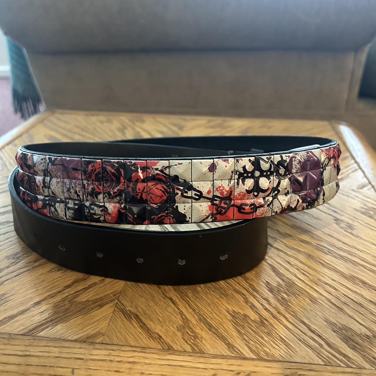 Studded belt. #emo #scene #studdedbelt #alt #y2k - Depop