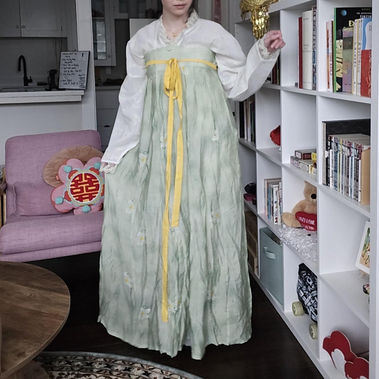 Ning Meng 柠檬 Lemon Fairy Tang Dynasty Qixiong Ruqun... | Depop