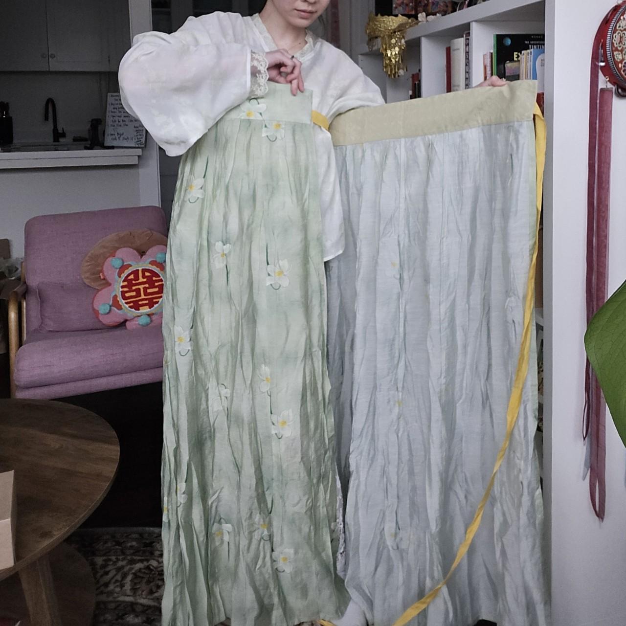 Ning Meng 柠檬 Lemon Fairy Tang Dynasty Qixiong Ruqun... | Depop