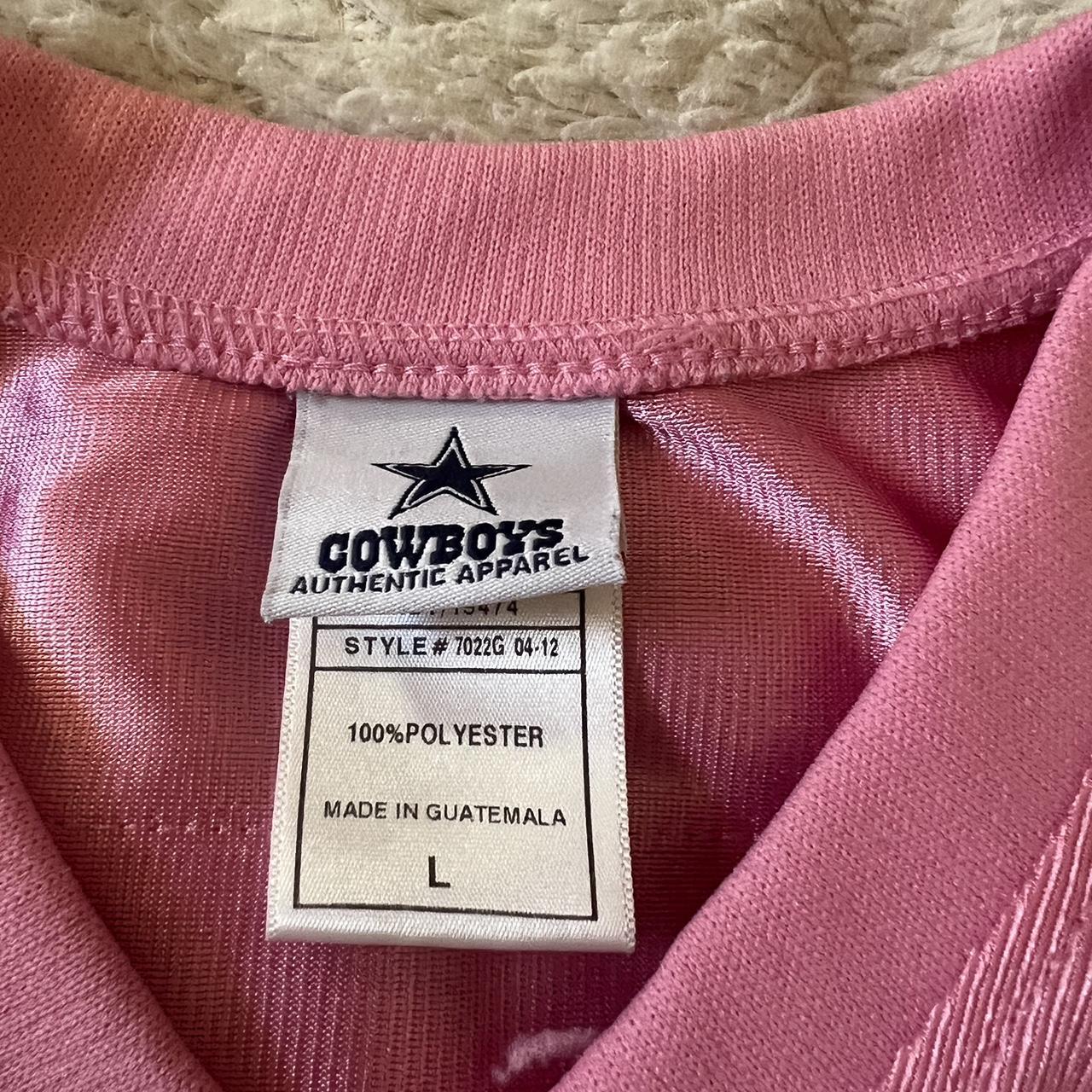 pink cowboys jersey 🎀 CHILDRENS SIZE L, repopped... | Depop