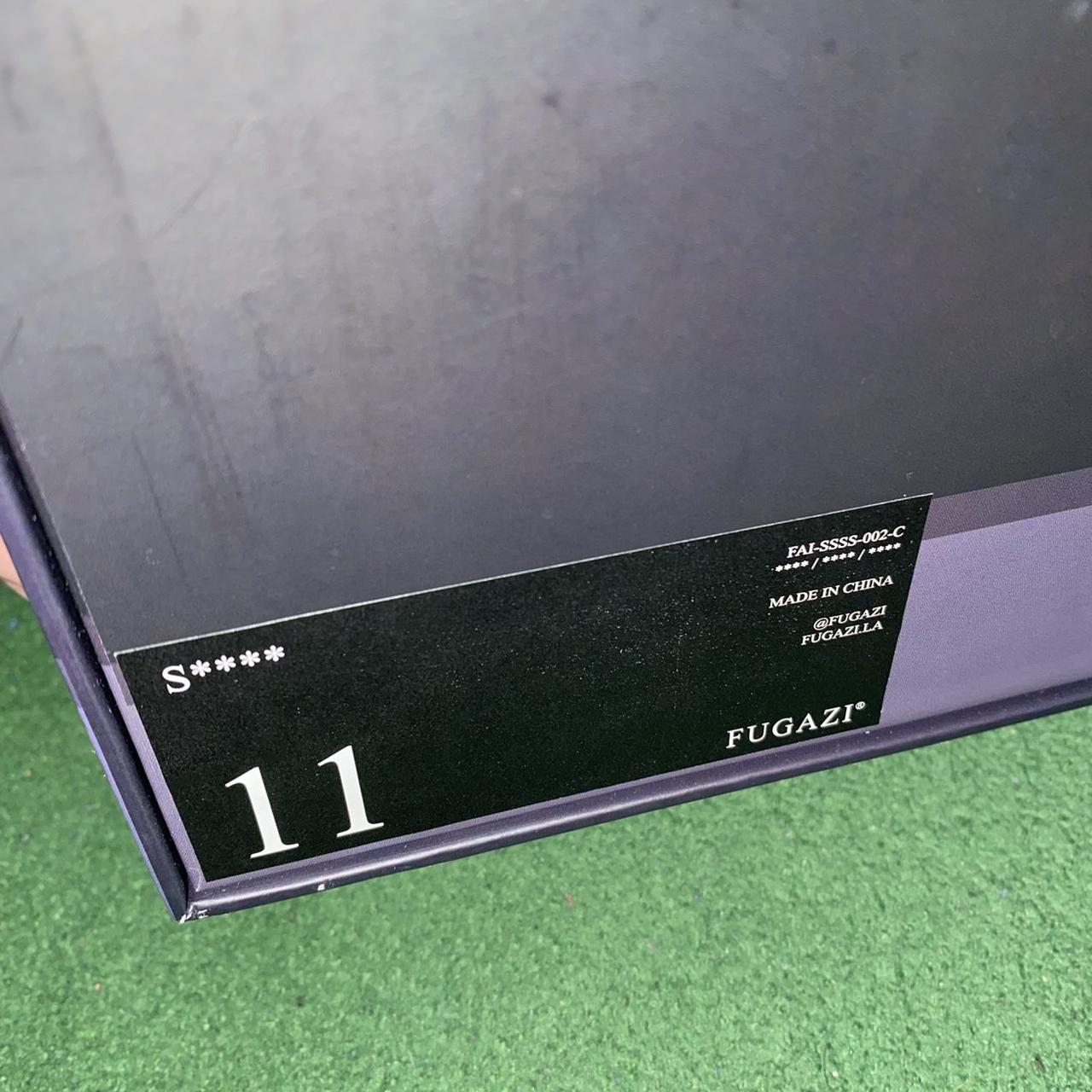 Crazy holographic Fugazi Censored Slugs shoe. Super... - Depop