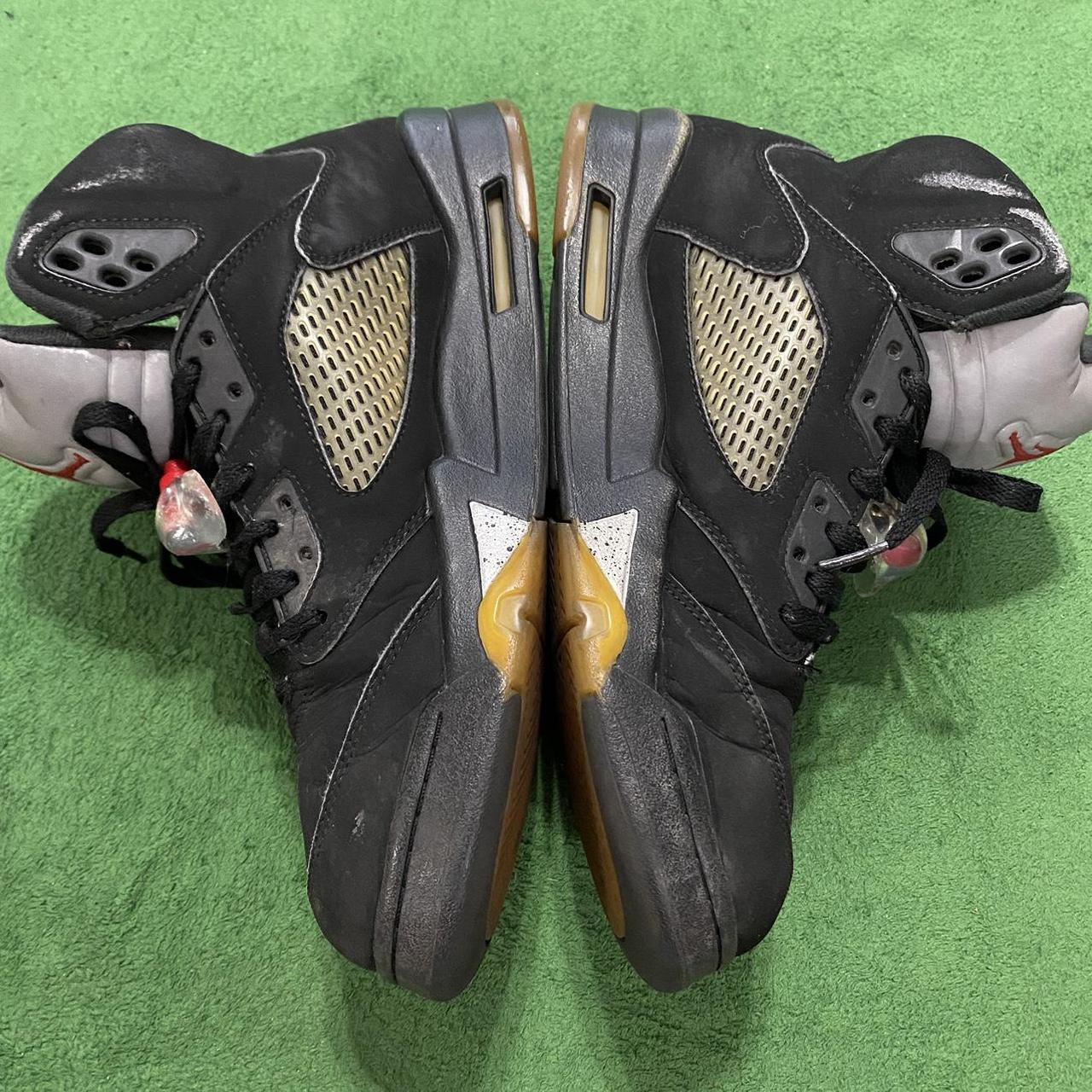 Jordan 5 OG Black Metallic 2016 beaters. Cheap pair... - Depop