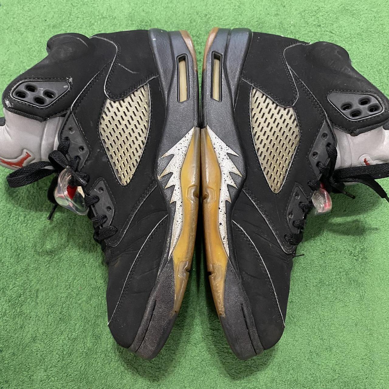 Jordan 5 OG Black Metallic 2016 beaters. Cheap pair... - Depop