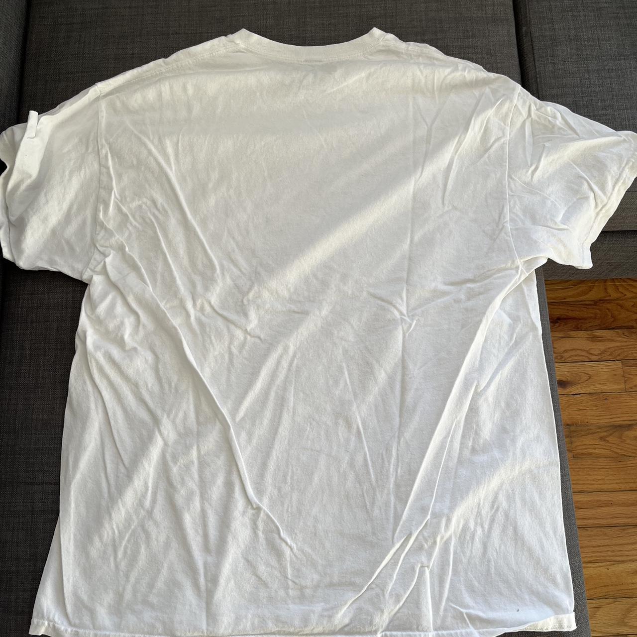 white and blue toy machine shirt - size xL - no... - Depop