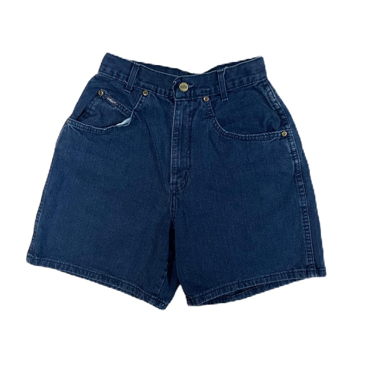 Vintage 90’s Chic Denim Shorts Made In USA Women’s... - Depop