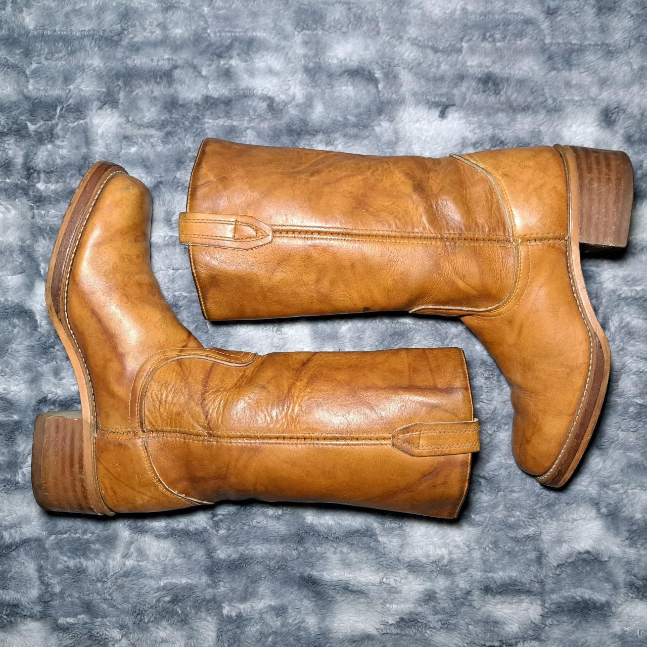 Vintage Dingo Campus Boots Size: 9 D men's (I... - Depop