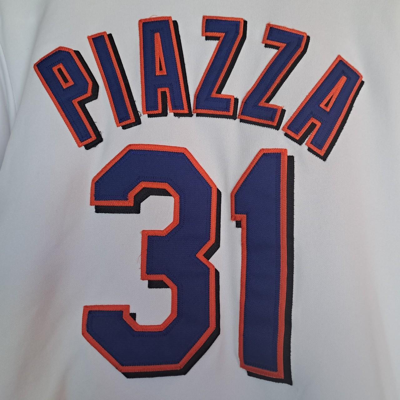 Vintage Majestic New York Mets jersey Piazza 31... | Depop