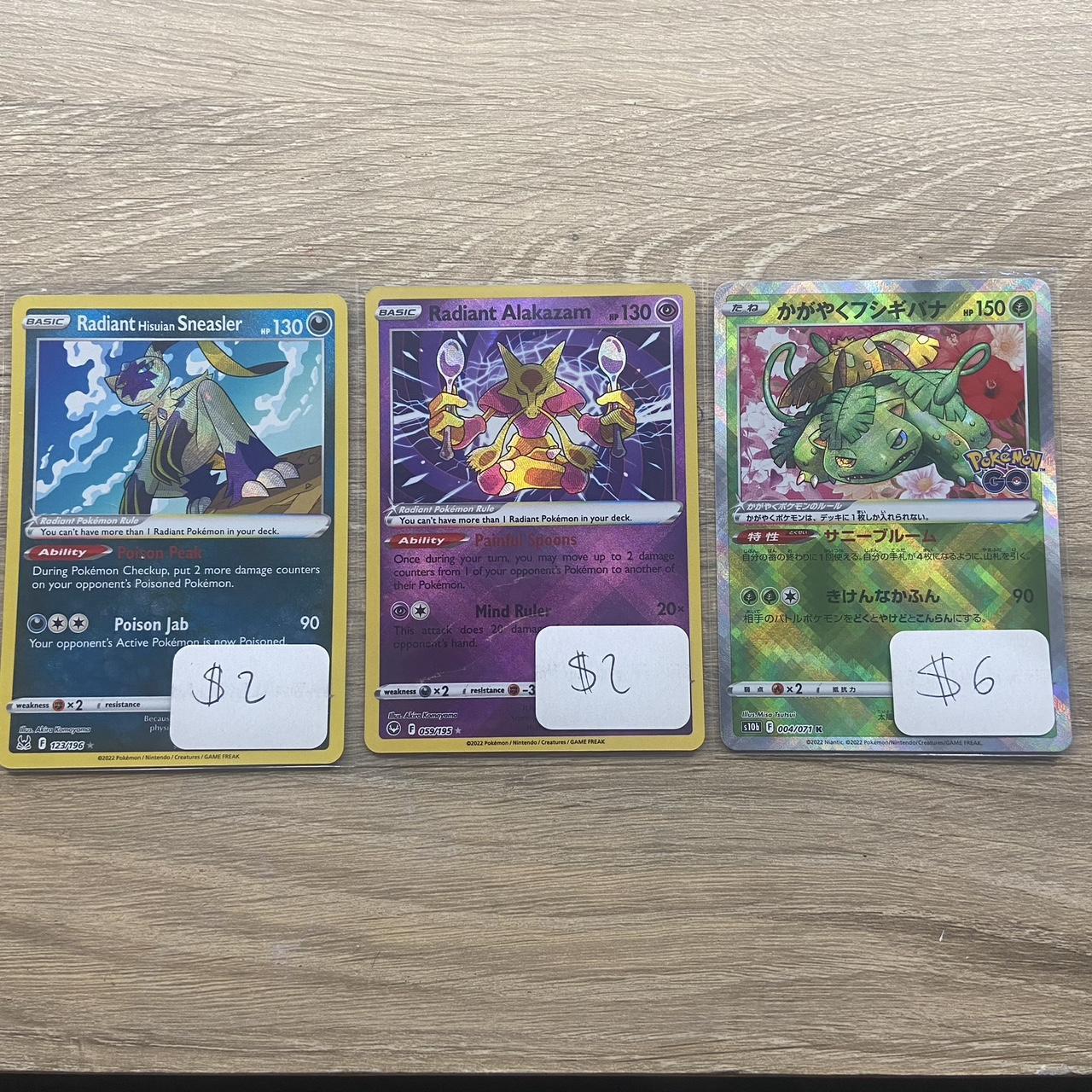 Radiant Pokémon card bundle - NM/M - DM if you have... - Depop