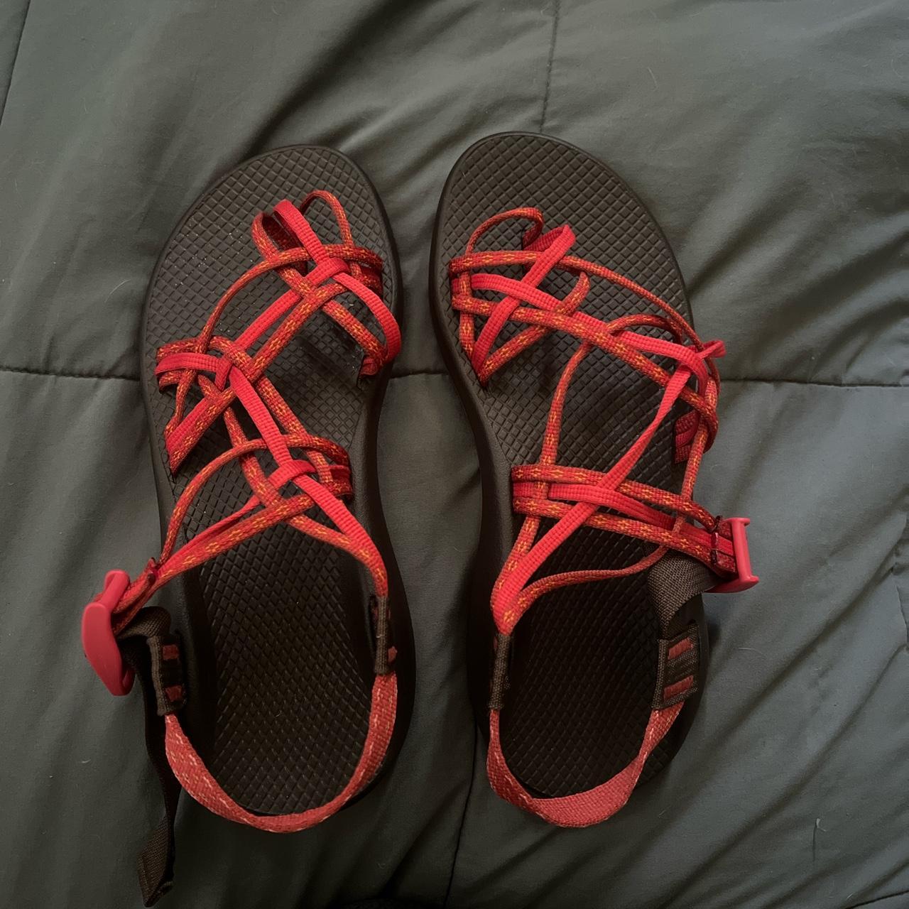 Red Strappy Chaco’s, brand new never been worn. I... - Depop