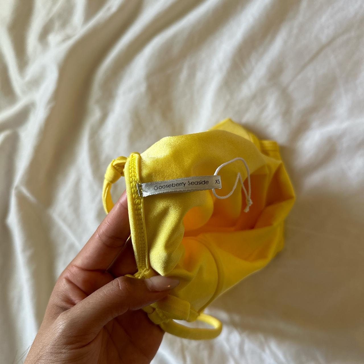 GOOSEBERRY ONE PIECE YELLOW $100 NEVER WORN - Depop