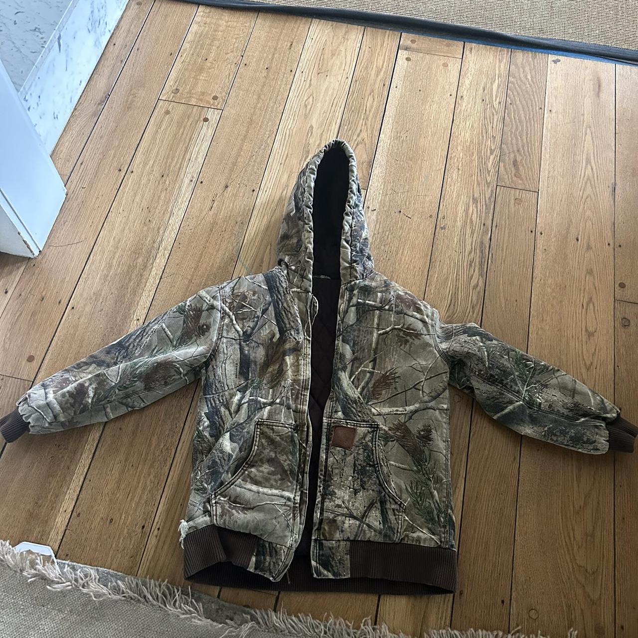 Red rum dog pound jacket super cool jacket size xs... - Depop