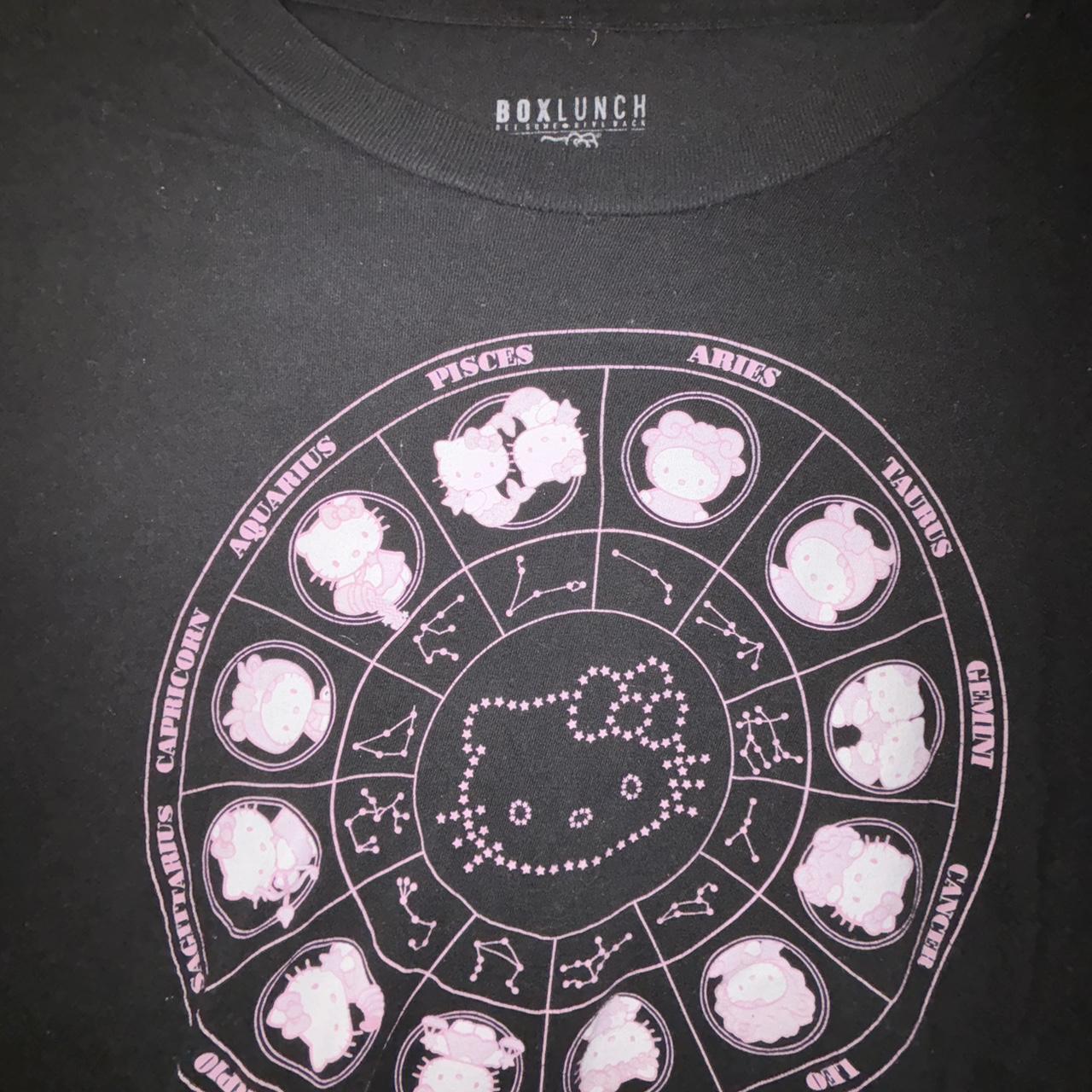 Hello kitty zodiac boxlunch tshirt... - Depop