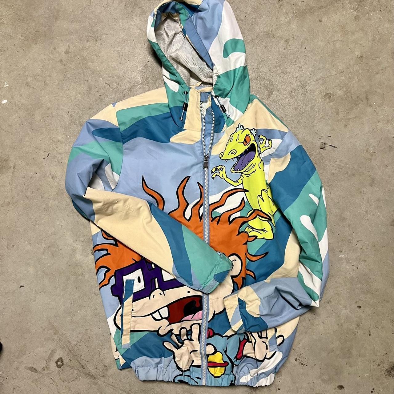 Nickelodeon Members Only Zip Up Jacket Nickelodeon... - Depop