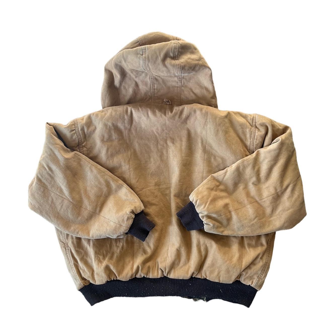 Vintage reversible real tree jacket Size medium -... - Depop