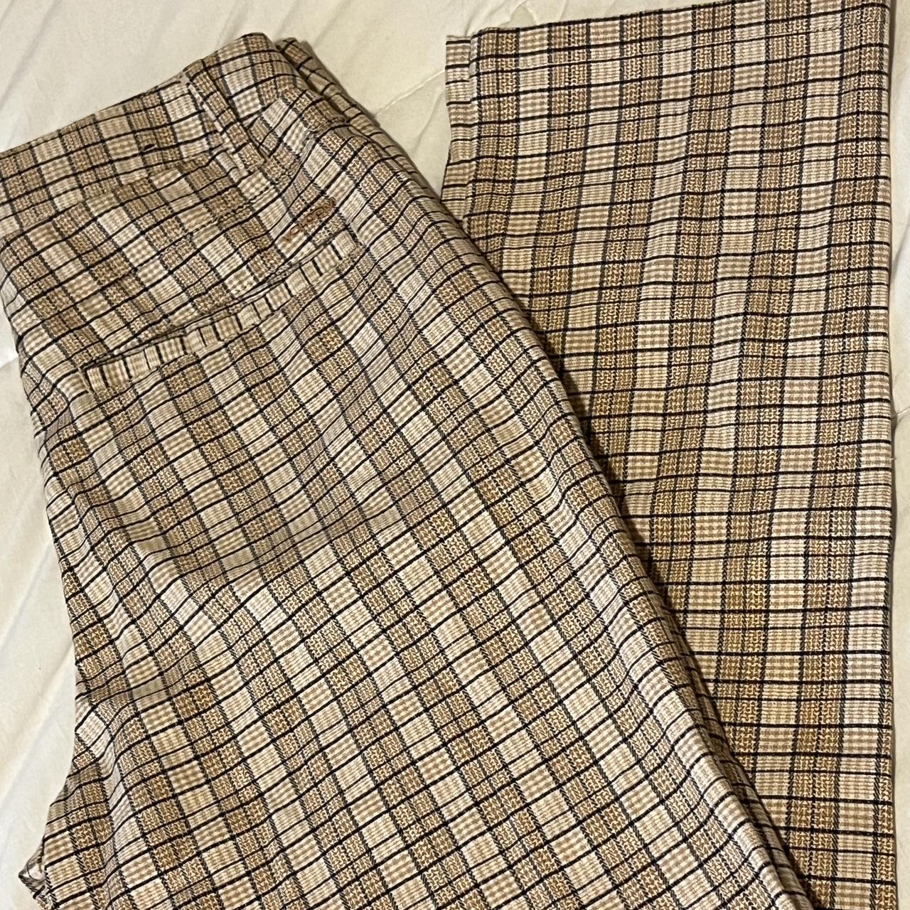 Volcom Plaid Pants - Depop
