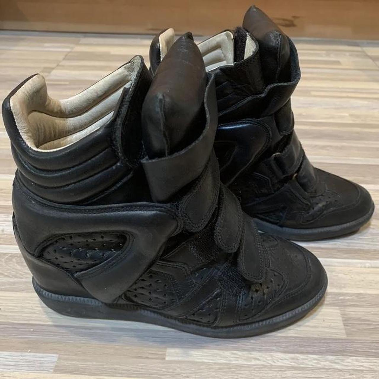 Isabel Marant sneakers Beckett Brian Perforated Real... - Depop