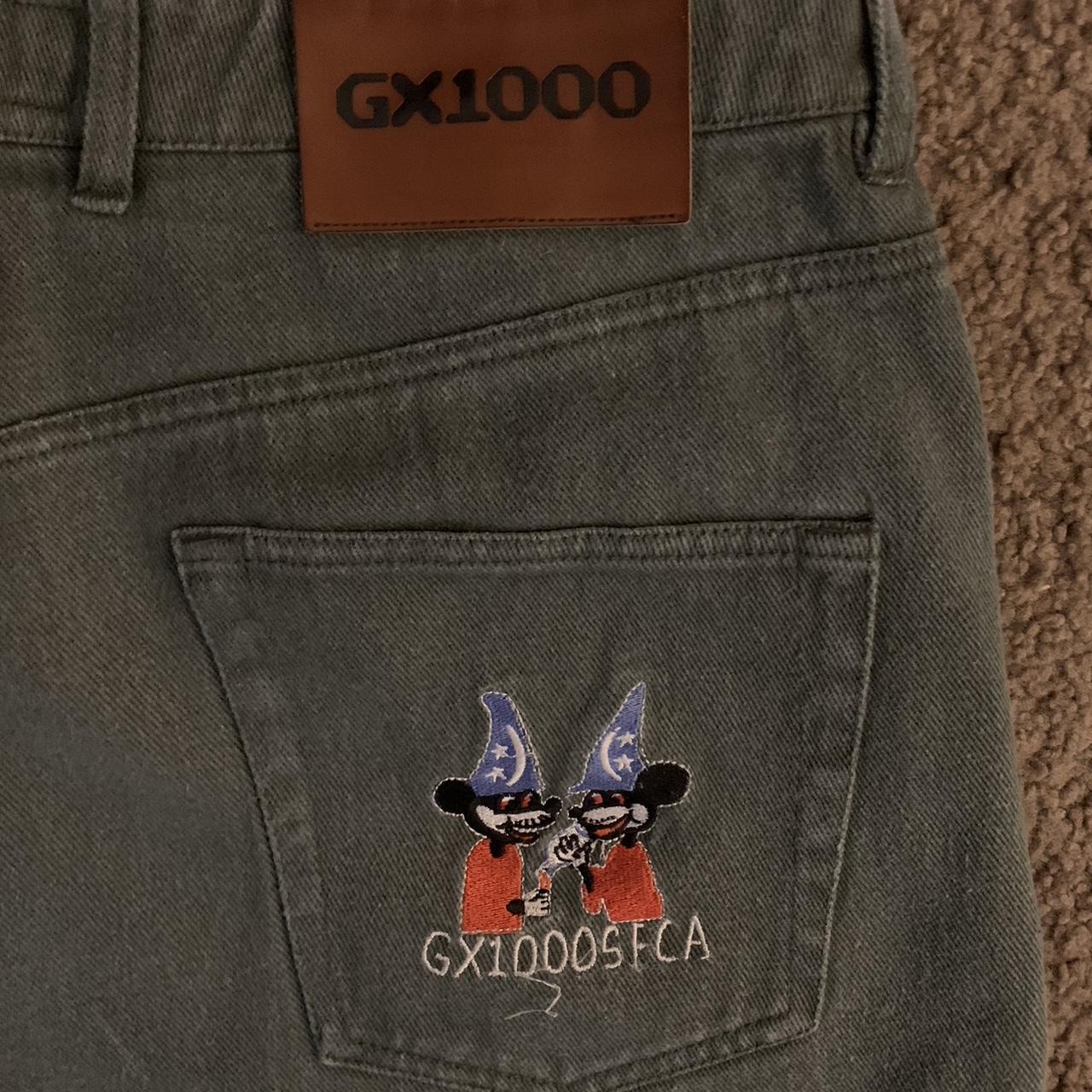 GX1000 pants!! Size 34 Dark green ash Color Cute... - Depop