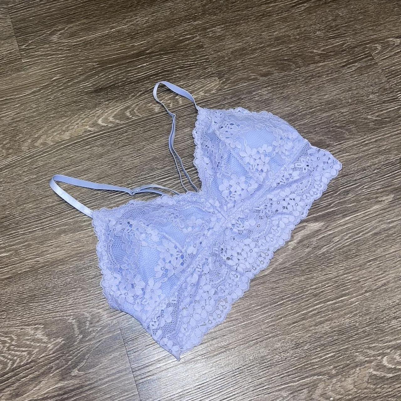 Forever 21 Women's Purple Bra | Depop