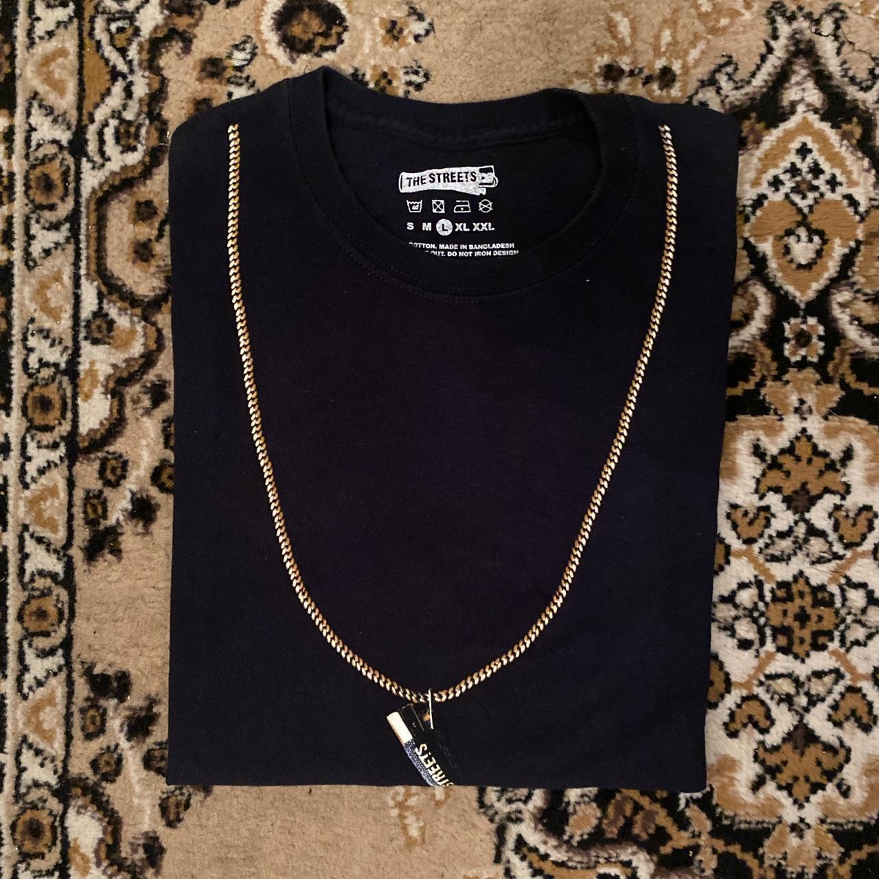 THE STREETS CHAIN TEE - Black From the newest album... - Depop