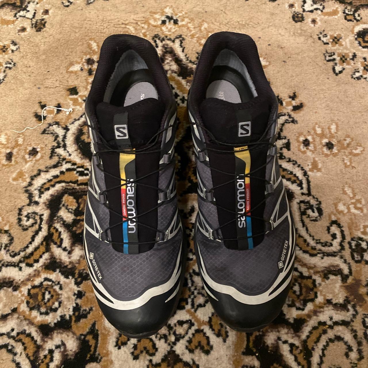 SALOMON XT-6 Gore-tex - Black/Ebony/Lunar Rock Rare... - Depop
