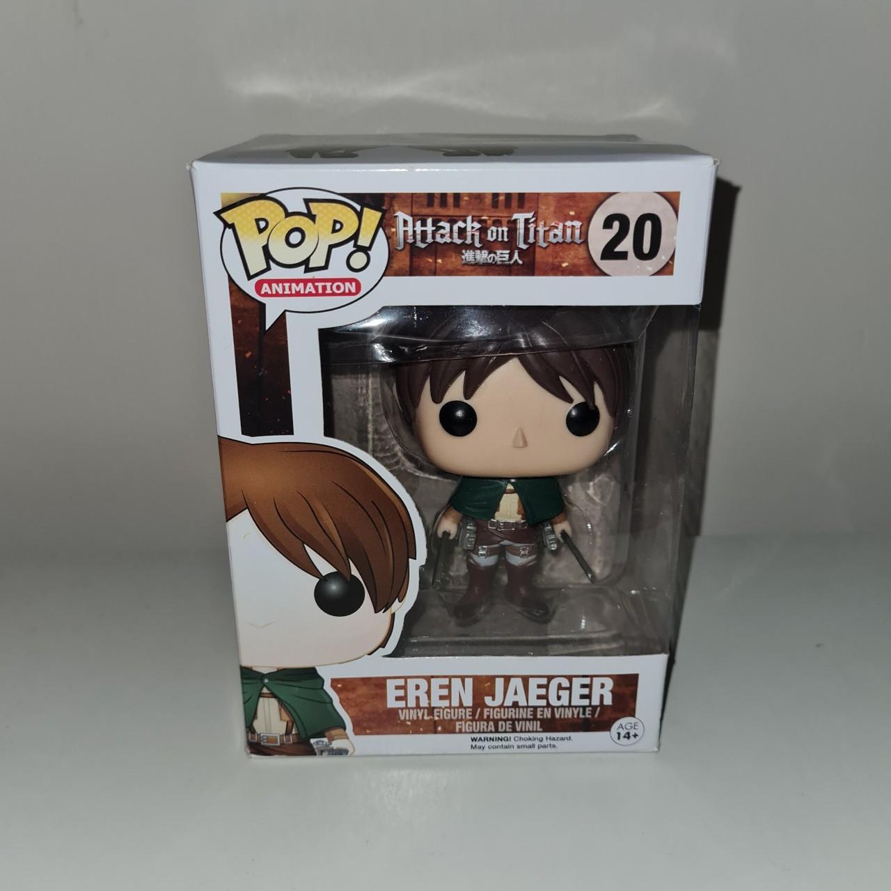 Eren Jaeger 20 Funko Pop Vinyl Toy Attack on Titan... - Depop