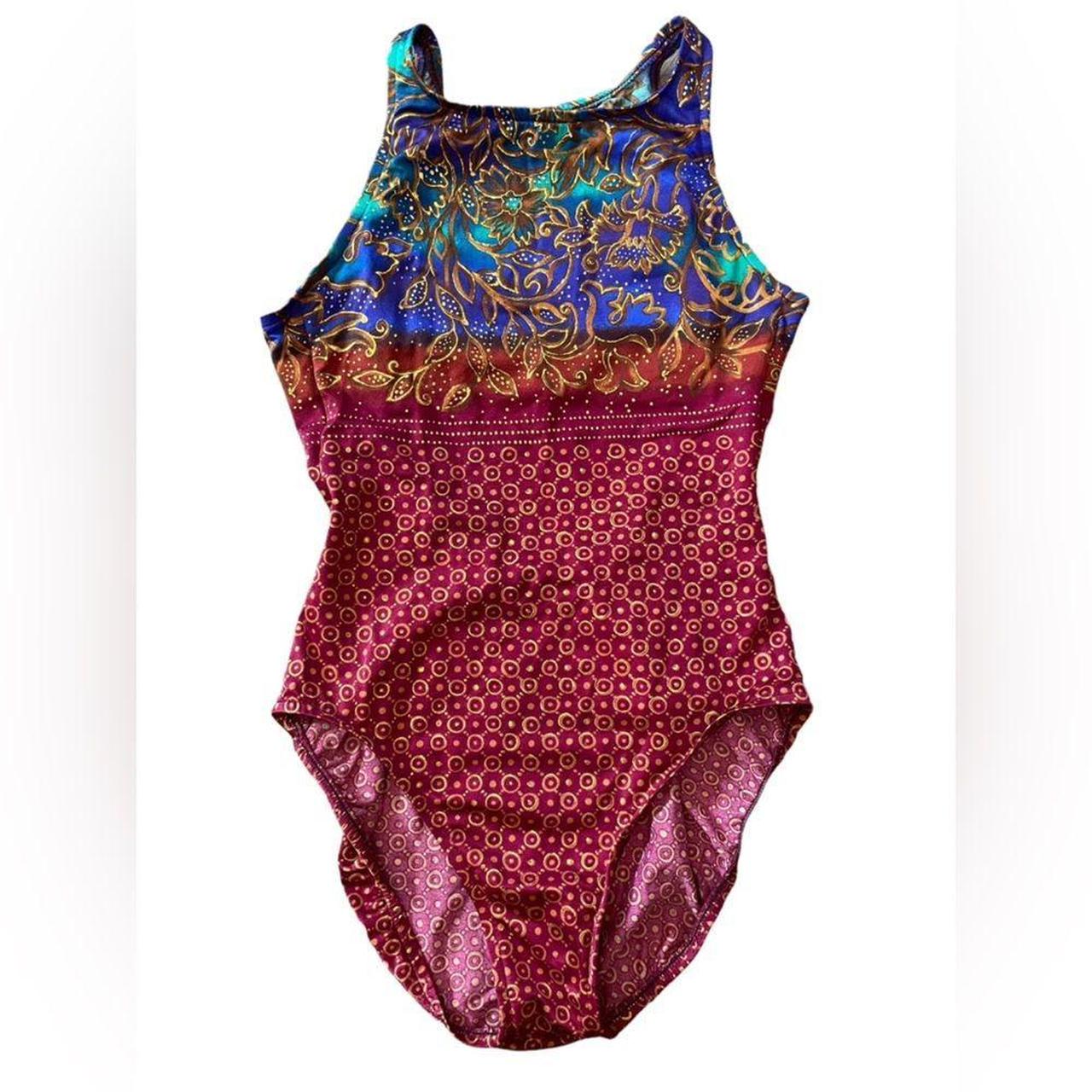 Jantzen Vintage 90s Size 10 Measurements are... - Depop