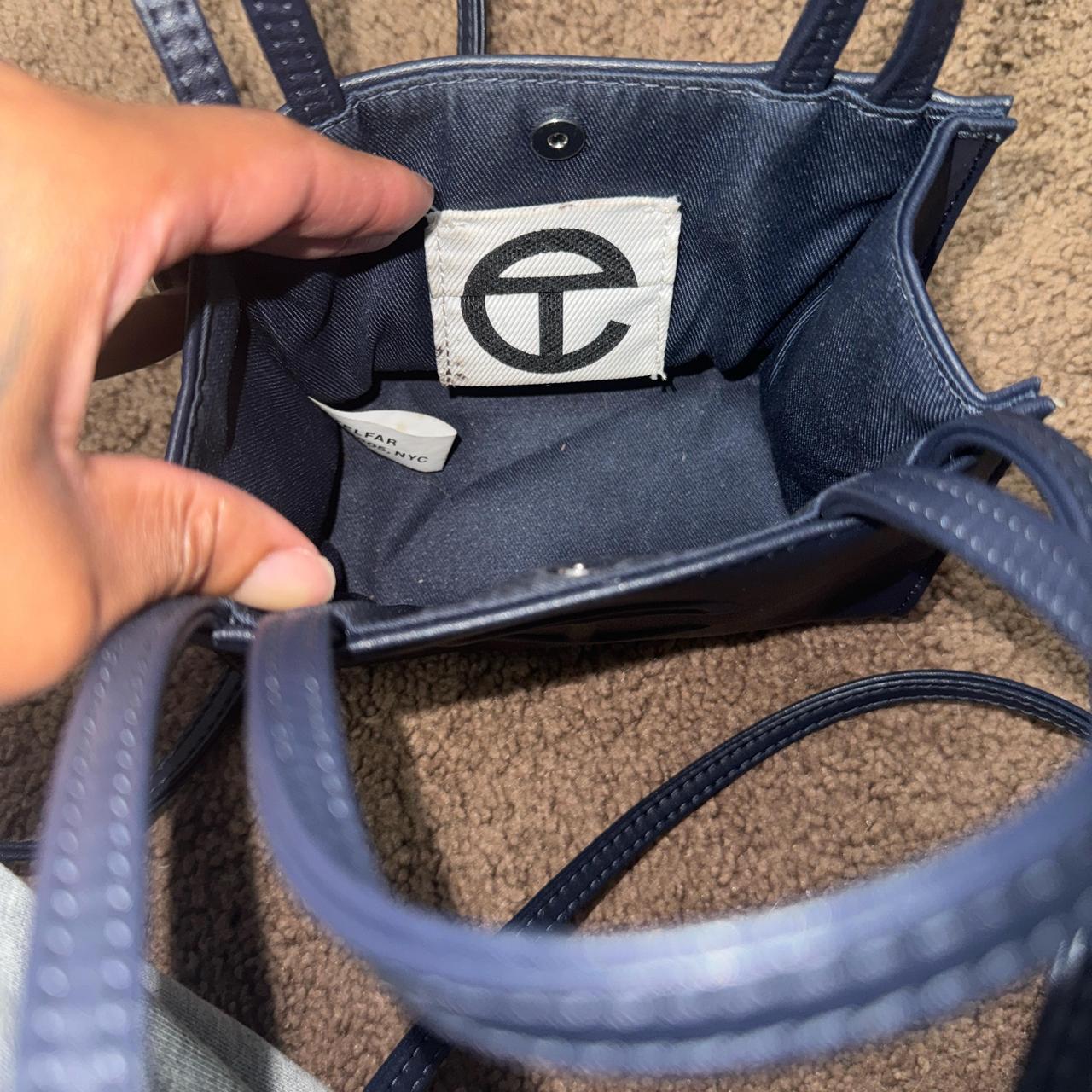 Small Telfar purse Shade Navy 💙 Carried a couple... - Depop