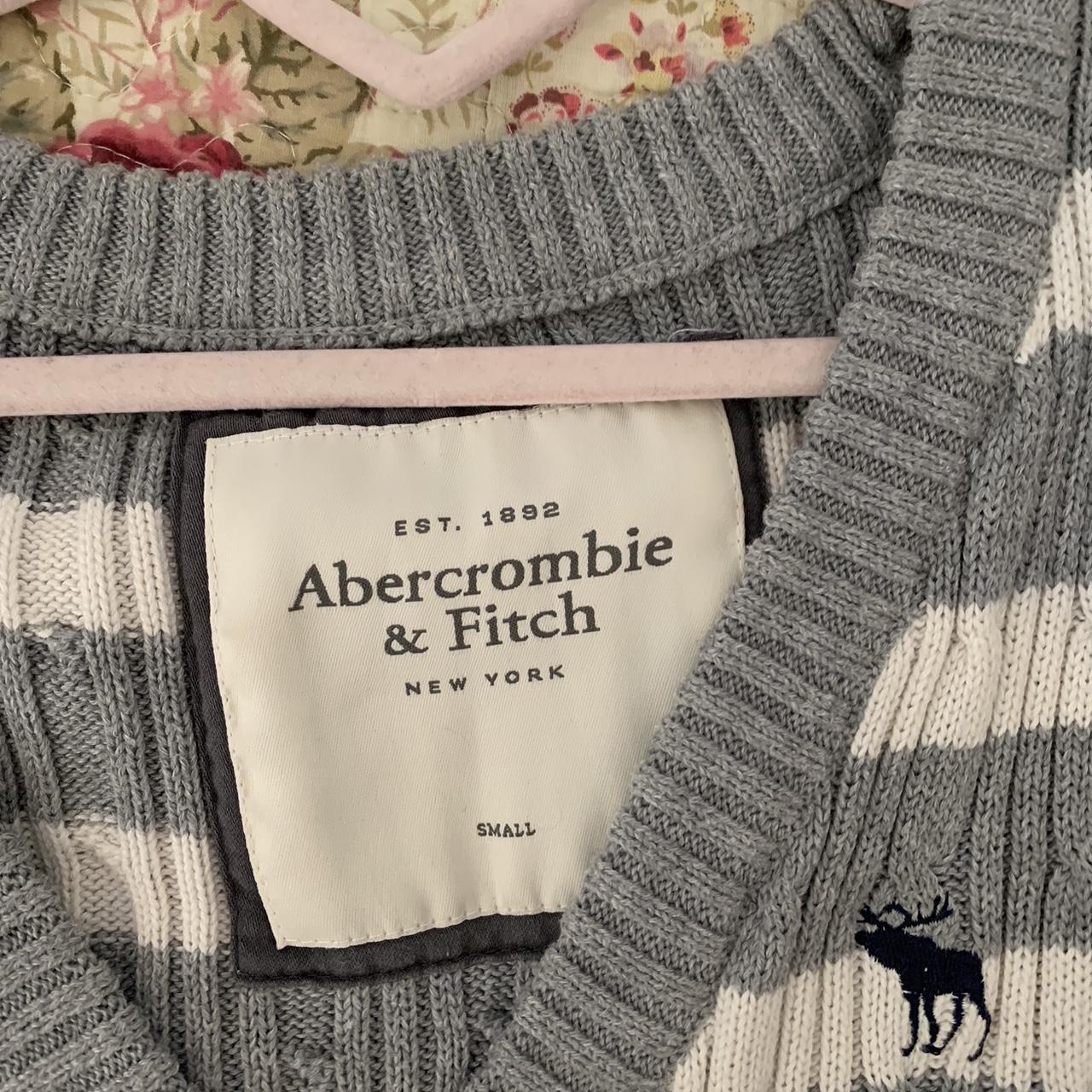 Abercrombie & Fitch vintage 2000’s striped long... - Depop