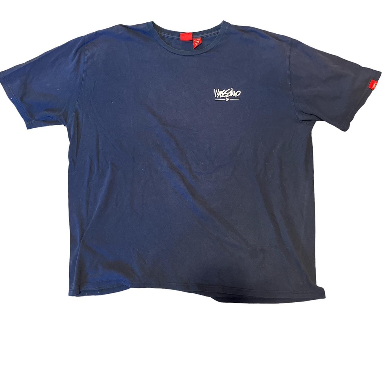 vintage mossimo print tee size : xxl color :... - Depop