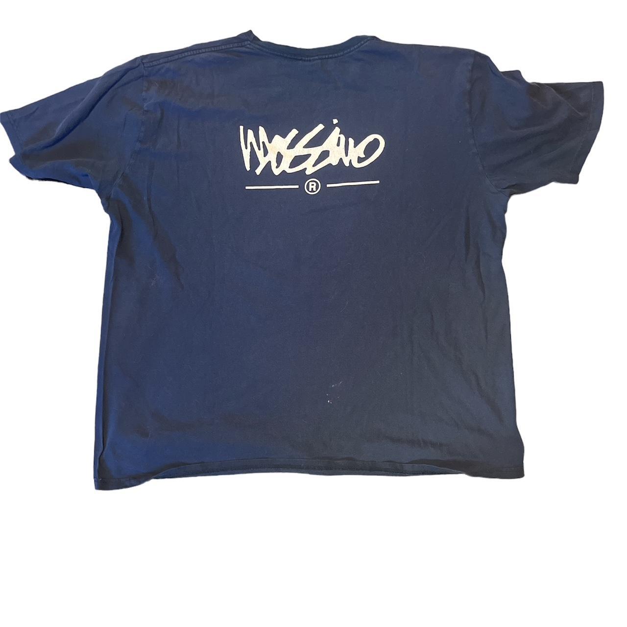 vintage mossimo print tee size : xxl color :... - Depop