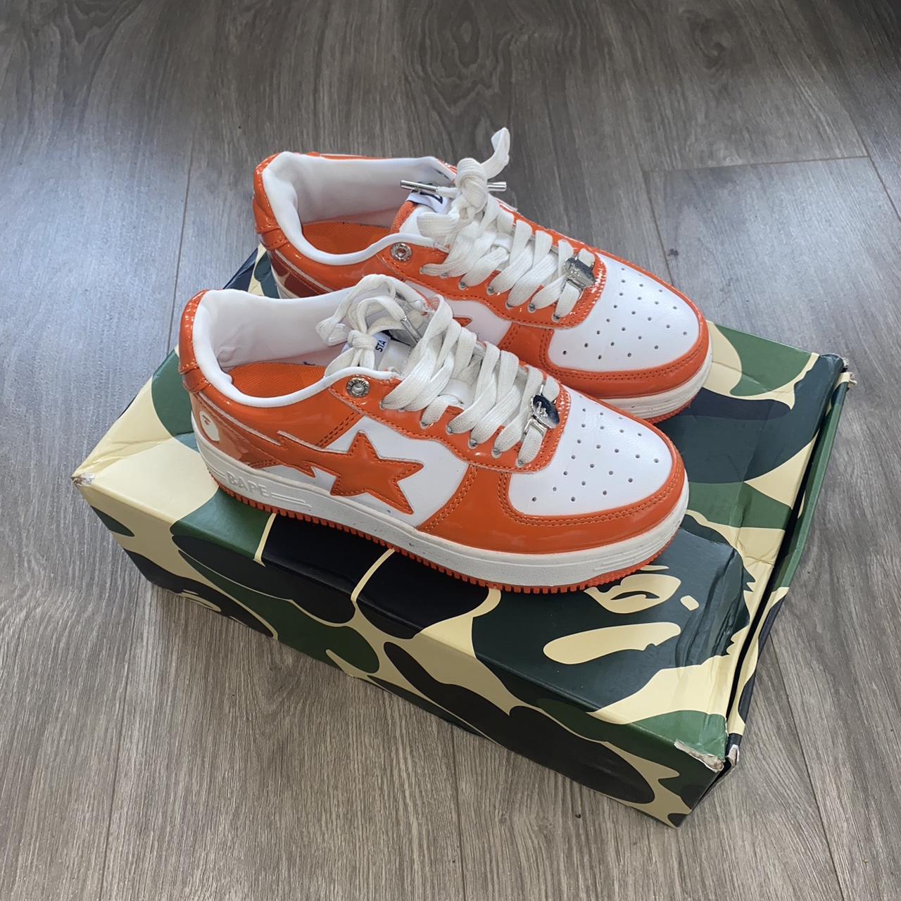 Authentic Size 4 Bapestas - Depop