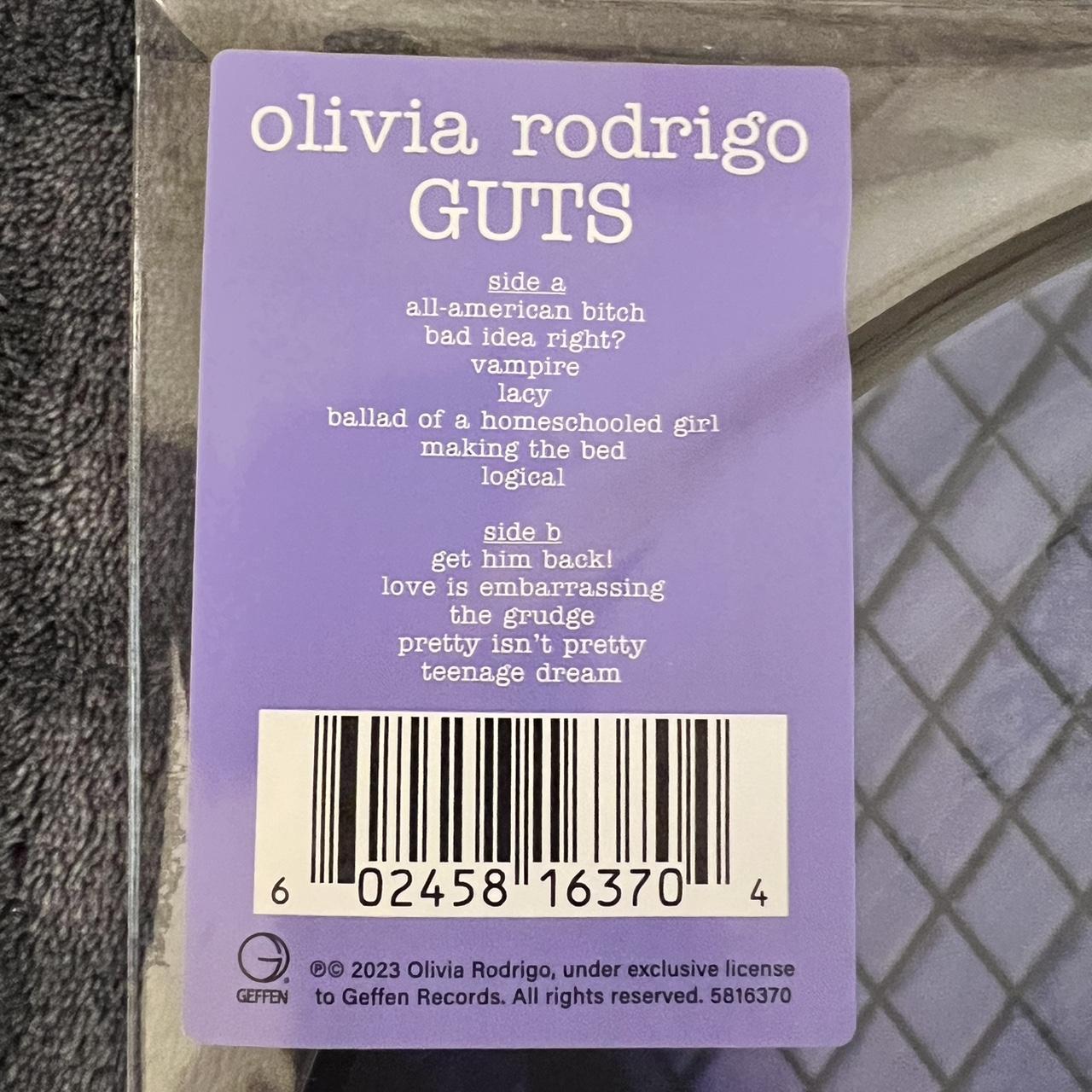 Olivia Rodrigo Guts picture disc... - Depop